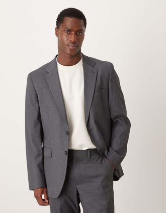 Mango Milan - Blazer ajusté densemble - Gris