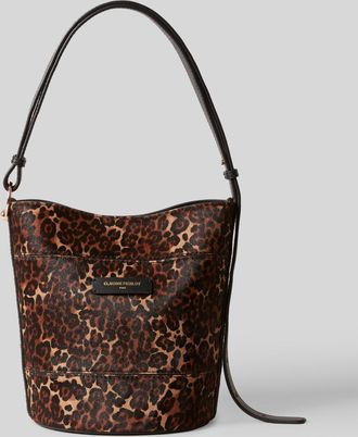 Claudie Pierlot Solveig Beuteltasche Leopard