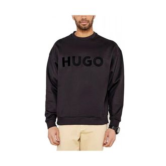 HUGO BOSS Homme, Sweatshirts et sweats &agrave; capuche, Noir, Taille: M SweaT-shirt Dinex