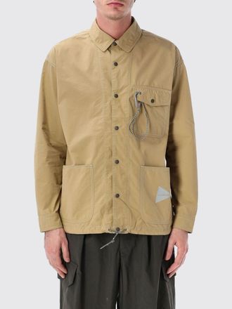 And Wander Veste AND WANDER Homme couleur Beige