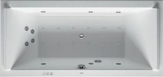 Duravit Duravit - Starck Whirlpool, Einbauversion, 2 R&uuml;ckenschr&auml;gen