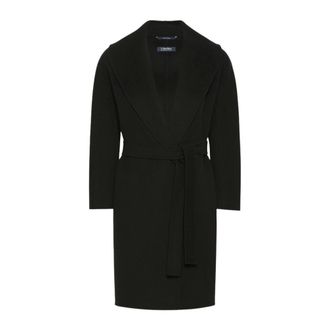 Max Mara Belted Coats - - Coats - Damen - Schwarzk - S