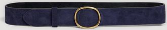 Gerard Darel Ceinture en cuir velours - PALOMA - Marine