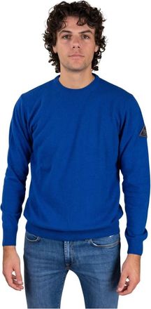 Roy Rogers Homme, Pulls, Bleu, Taille: L Pull ras du cou