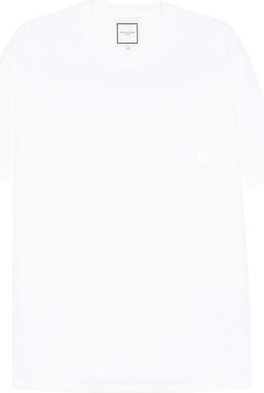 Wooyoungmi t-shirt à lien de resserrage - Blanc