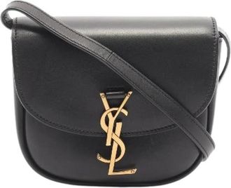 Saint Laurent Pre-owned Kaia Small Leather Shoulder Bag - Femme - Pre-owned - Noir - Taille: ONE Size