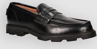 Pompeii Modena Leather Slip-Ons black