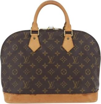 Louis Vuitton Sac &agrave; main vintage doccasion - Femme - Pre-owned - Brun - Taille: ONE Size