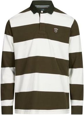 Hackett Polo manches longues ray&eacute; en coton