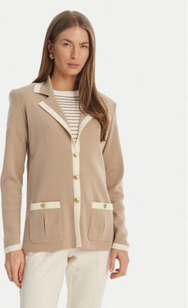 Luisa Spagnoli Strickjacke Meridien 100357 Beige Regular Fit
