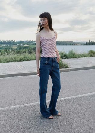 Mango Top illo rose - Femme - XS - MANGO