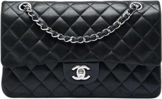 Chanel Pre-owned Double Flap Umh&auml;ngetasche - - Pre-owned - Damen - Schwarzk - ONE SIZE