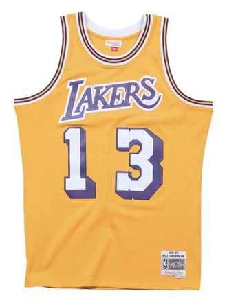 Mitchell & Ness x NBA débardeur Lakers 71-72 Wilt Chamberlain Swingman - Jaune