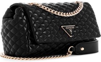 Guess Guess Sac bandouli&egrave;re matelass&eacute; Rianee jeans - Femme