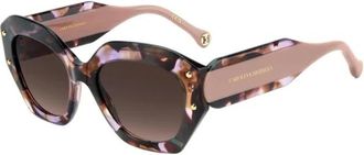 Carolina Herrera Femme, Accessoires, Brun, Taille: 53 MM HER 0365/S Lunettes de soleil