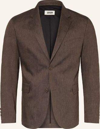 Drykorn Drykorn Anzugsakko Yames Slim Fit Mit Leinen braun