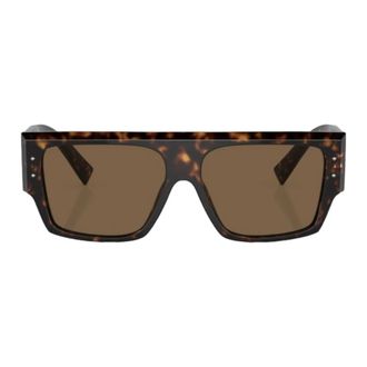 Dolce & Gabbana Rechteckige Sonnenbrille - - Accessories - Damen - Braun - 56 MM