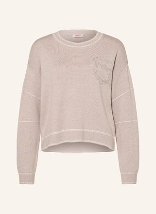 Liu Jo Liu Jo Pullover Mit Schmucksteinen braun