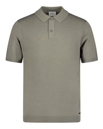 Roy Robson Leichtes Glattstrick-Poloshirt aus einem Baumwoll-Mix, Regular Fit in