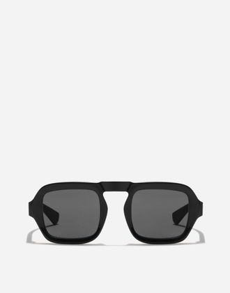 Dolce & Gabbana Ms Fashion Showsunglasses - Mann Neuheiten Black Acetat Onesize