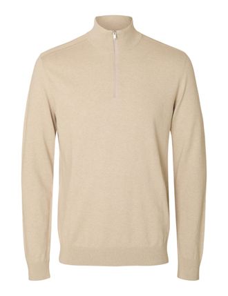 Selected Male Strickpullover Half-Zip