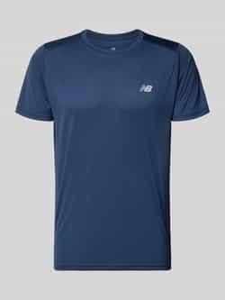 New Balance Funktionsshirt mit Rundhalsausschnitt und Logo