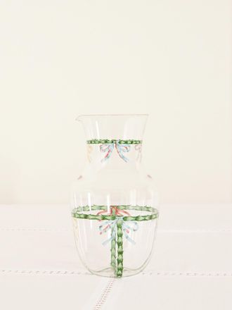 Lobmeyr Carafe En Cristal Peint Alpha Bow - Multicolore