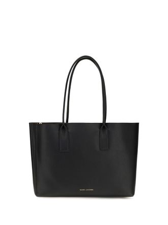 Marc Jacobs Womens Tote Bag The Work Pop J Marc Black Leather Calf Shoulder