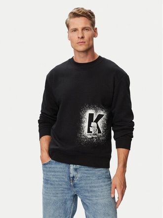 Karl Lagerfeld Sweatshirt B3M20001 Schwarz Regular Fit