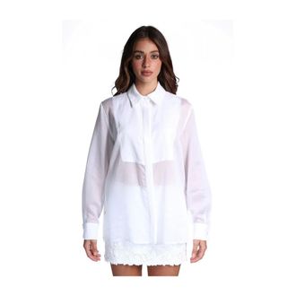 Jijil Damen, Blusen & Hemden, Wei&szlig;, LGr&ouml;&szlig;e