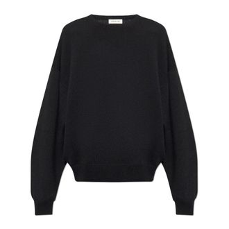 Fear of God Fein gestrickter Rundhals-Pullover - - Knitwear - Herren - Schwarzk - XS