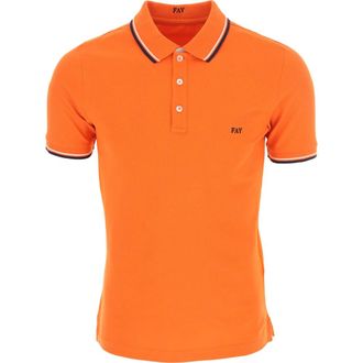 Fay Homme, Tops, Orange, Taille: L Polo