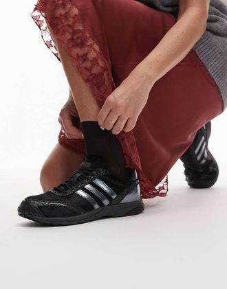 adidas Originals Adios OG - Baskets effet poulain - Noir
