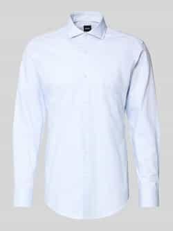 HUGO BOSS Slim Fit Businesshemd aus Baumwoll-Mix Modell HANK