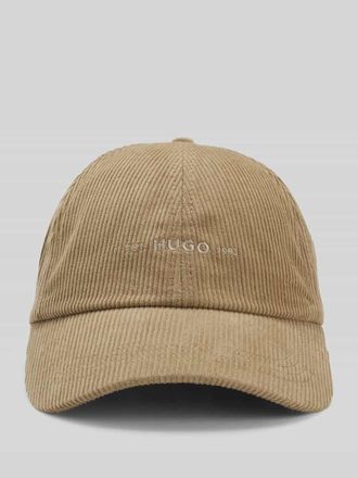 HUGO BOSS Cap aus reiner Baumwolle mit Label-Stitching