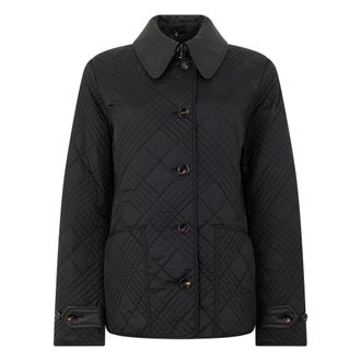 Burberry Gesteppte Jacke - - Jackets - Damen - Schwarzk - S