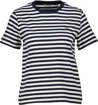 GANT Damen T-Shirt aus Bio-Baumwolle SHIELD Regular Fit