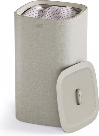 Joseph Joseph Tota One 60L Wäschesortierkorb mit Deckel, herausnehmbare Wäschesäcke mit Griffen, Perfekt für Schlafzimmer & Badezimmer