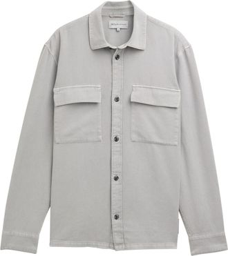 Tom Tailor Herren 1045184 Hemd, 15277-Chalk Grey, M