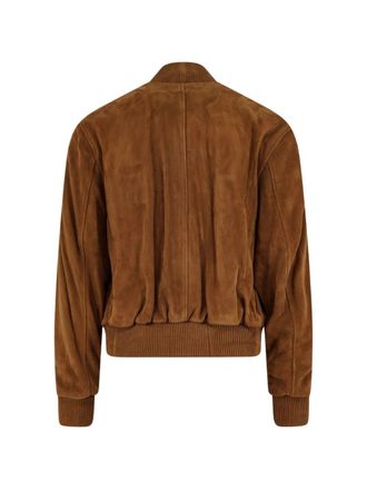 Ami Suede Jacket - Camel