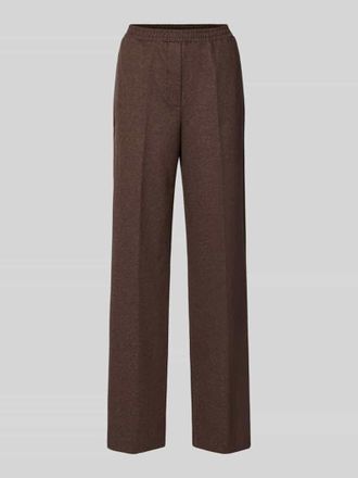 Max Mara Business-Hose mit B&uuml;gelfalte aus Woll-Mix