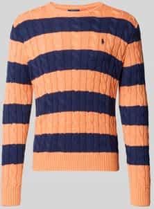 Polo Ralph Lauren Regular Fit Strickpullover aus reiner Baumwolle