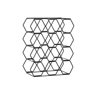 Generic Weinregal f&uuml;r Die Arbeitsplatte, Flaschenhalter aus Metall, Ausreichend Fassungsverm&ouml;gen, Schlicht und Praktisch, f&uuml;r Speisekammer, K&uuml;che, Bar, Wohnzi