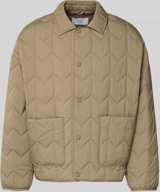 Maison Kitsuné Blouson mit Druckknopfleiste