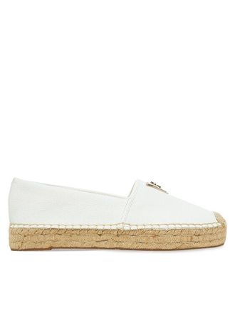 Guess Espadrilles FLJLND LEA14 Wei&szlig;