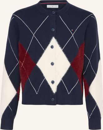 Tommy Hilfiger Strickjacke blau