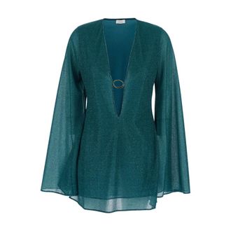 Os&eacute;ree Damen, Blusen & Hemden, Blau, SGr&ouml;&szlig;e
