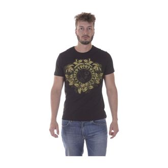 Versace Jeans Couture Homme, Tops, Noir, Taille: M B3Gpb790 T-Shirt