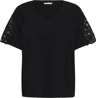 Cream Femme, Tops, Noir, Taille: 44 FR T-Chemises