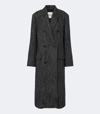 Isabel Marant Manteau Pilda &agrave; chevrons